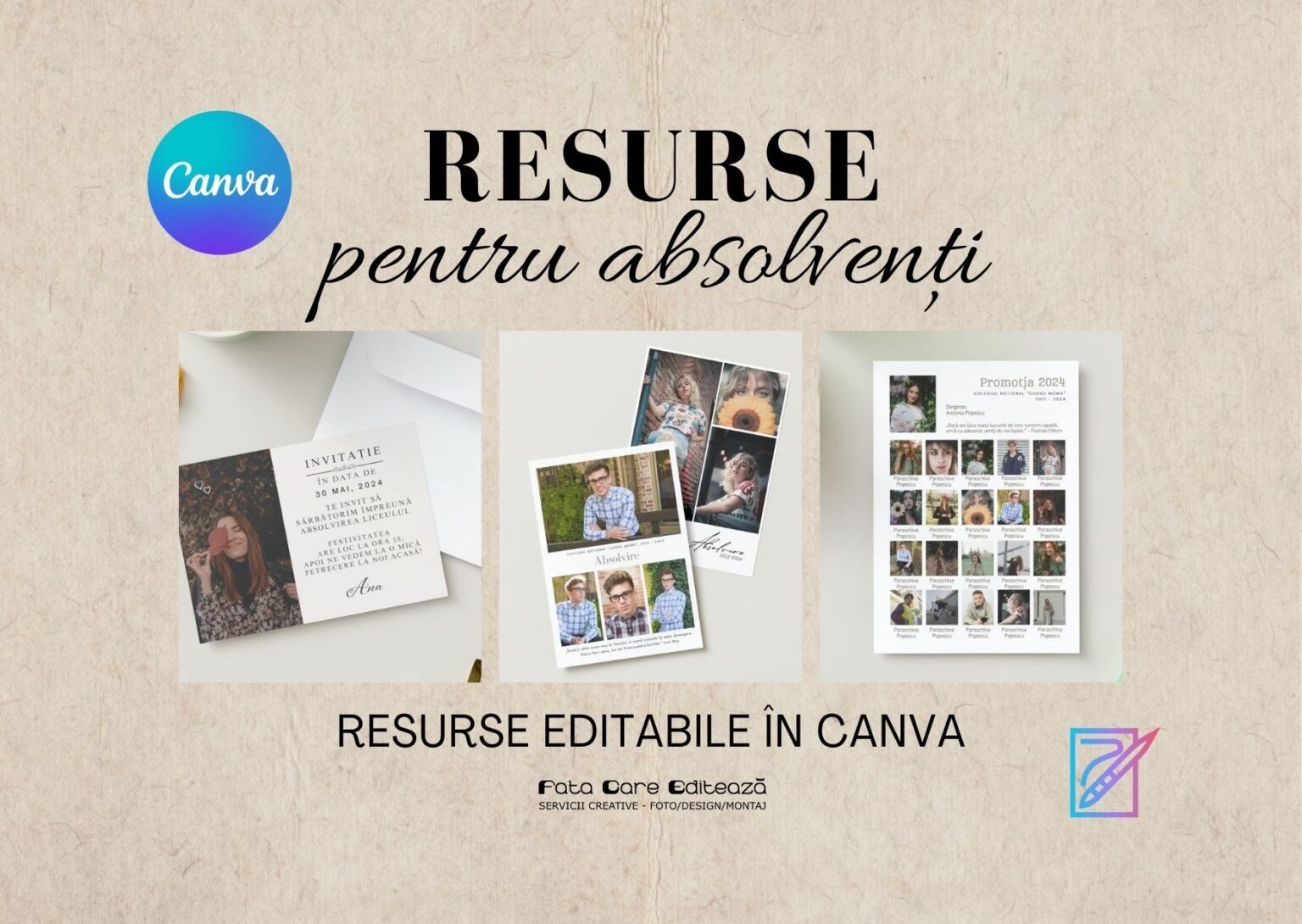 Mesaje absolvire + șabloane gratuite: invitație, colaje, tablou clasă