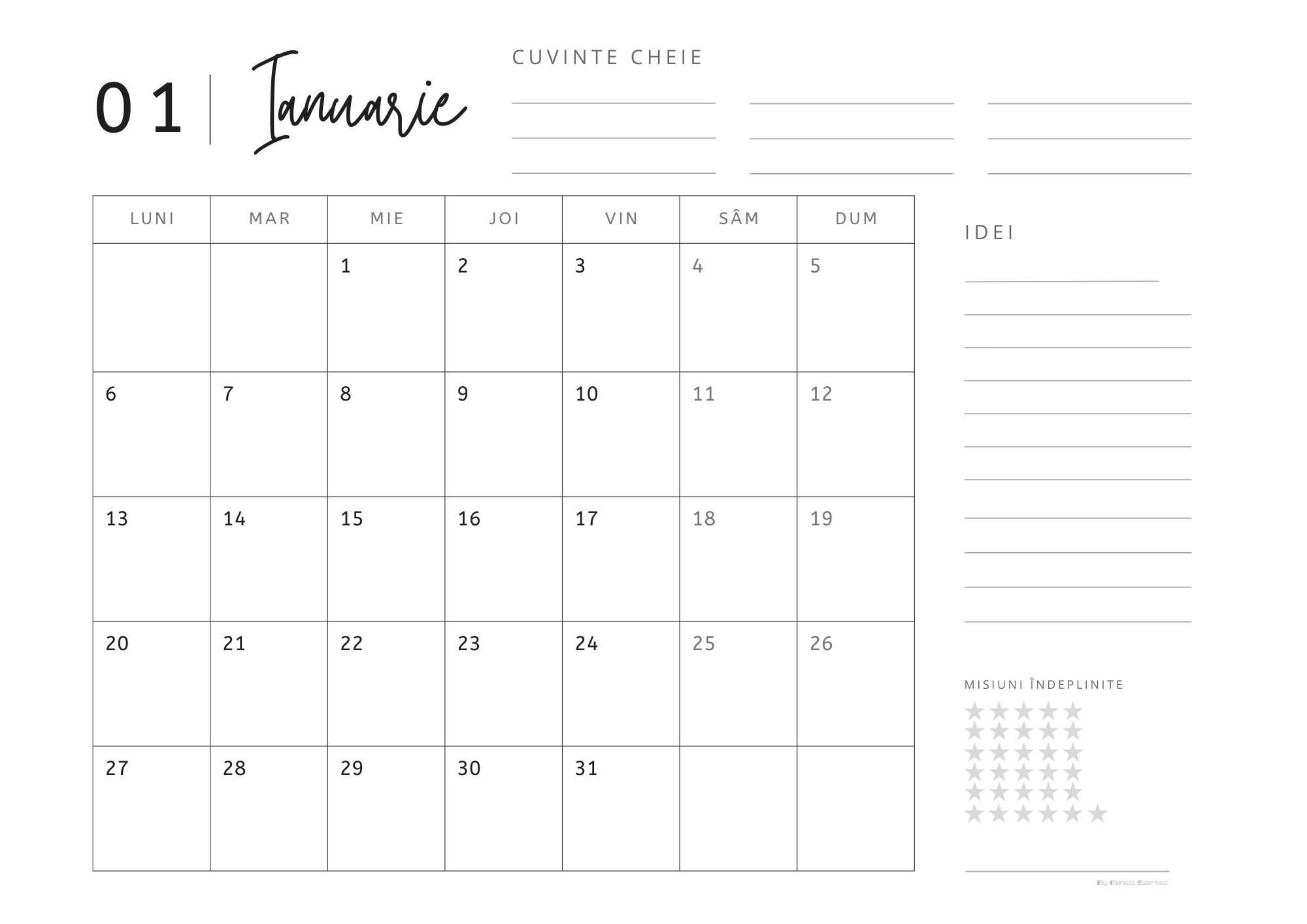 Calendar postari social media – Cum te ajută un calendar